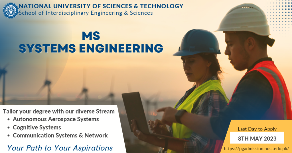 Admissions for MS Systems Engineering Open - School of ...