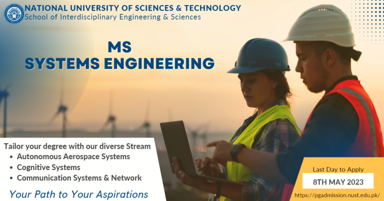 Admissions for MS Systems Engineering Open - School of Interdisciplinary Engineering and ...